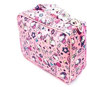 Hello Kitty | Bags | Hello Kitty Cosmetic Waterproof Travel Case Square ...